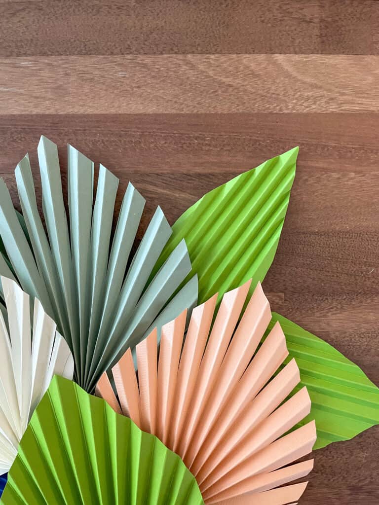 How To Make Paper Palm Leaves All Craft Ideas